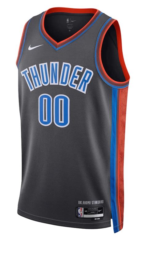 Oklahoma City Thunder 2022 2023 City Jersey