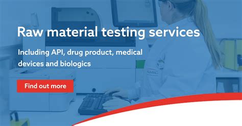 Almac Sciences On Linkedin Almac Offer Gmp Release Testing Of Raw