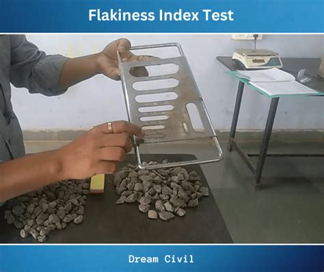 Flakiness Index Test Of The Given Sample Of Course Aggregate Dream Civil