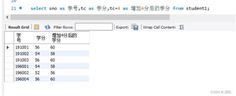 Mysql的数据查询mysql查询平均成绩取整 Csdn博客