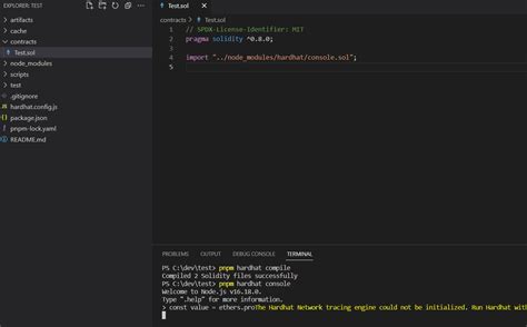 The Hardhat Network Tracing Engine Could Not Be Initialized · Issue 3286 · Nomicfoundation