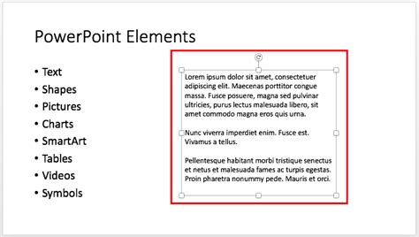 Resize Text Boxes On A Slide In Powerpoint 2016 For Mac