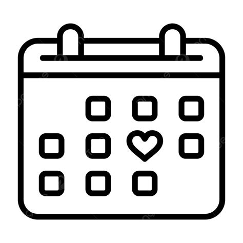 달력 라인 아이콘 벡터 달력 아이콘 약속 달력 Png 일러스트 및 벡터 에 대한 무료 다운로드 Pngtree