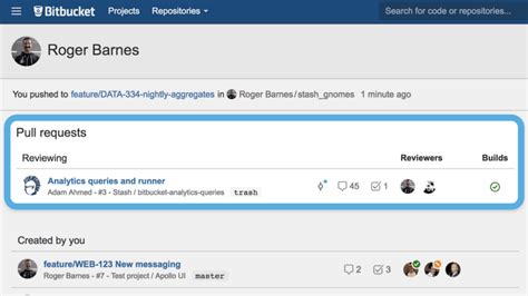 Bitbucket Server 4 10 Das Neue Persönliche Dashboard
