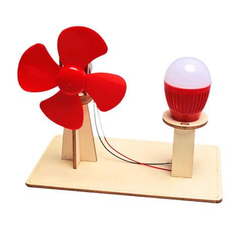 Experimento Científico Diy Modelo De Generación De Energía Eólica