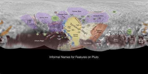 Iau And New Horizons Science Team Make Peace Over The Names On Plutos