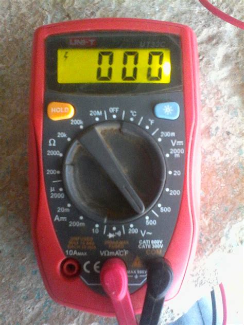 Use Digital Multimeter To Test Ac Voltage