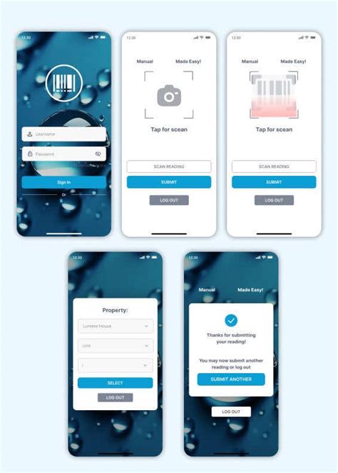 Entry 24 By Mohaiminul8080 For Ux Ui Design For Mobile Barcode Scanning App Total 6 Pages