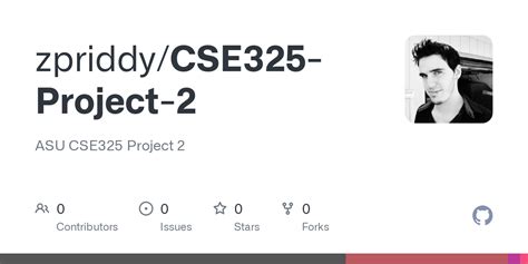 Github Zpriddycse325 Project 2 Asu Cse325 Project 2