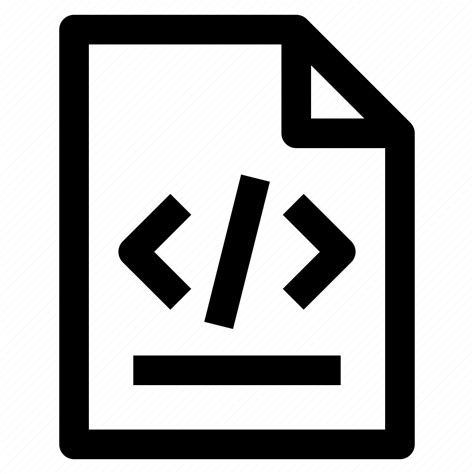 Coding File Document Programming Computing Icon Download On