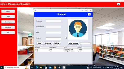 Java Full Project School Management System Youtube