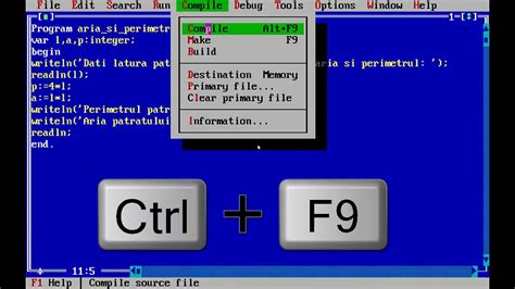 Tutorial 1 In Turbo Pascal Youtube