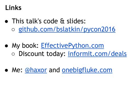 Brett Slatkin Refactoring Python Why And How To Restructure Your
