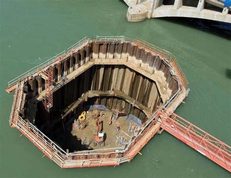 Braced Cofferdam Uses And Types Pdf
