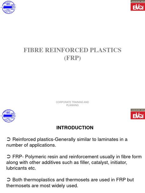 Fibre Reinforced Plastics Frp Pdf Fibre Reinforced Plastic Composite Material
