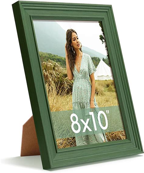 Gaevuian 8x10 Picture Frame High Definition Glass For 8 X