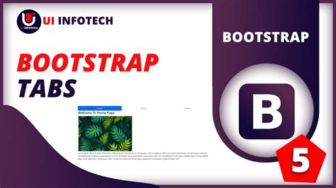 how to create a dynamic tabs in bootstrap 5 using nav pills bootstrap5 crash course ui