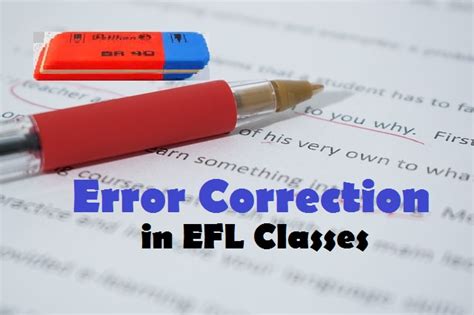 Correcting Documentation Errors