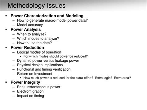 PPT Low Power Design Methodology And Design Flow PowerPoint Presentation ID