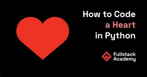 How To Code A Heart Using Pythons Turtle Library