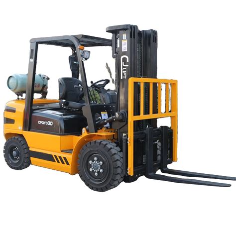 Ce Epa Engine Certificated Lpg Forklift 3000kg 6m Lpg Gasoline Forklift