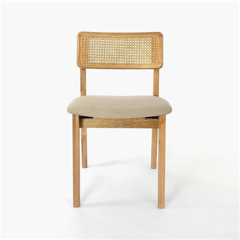 Купить стул нант бежевая ткань, массив дуба (натуральный) для кафе ...