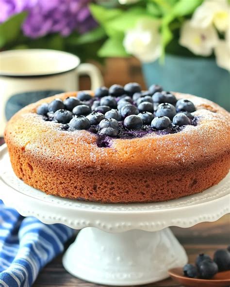 Blueberry Buttermilk Coffee Cake Mash And Mix