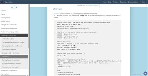Webots安装和教程推荐 Csdn博客