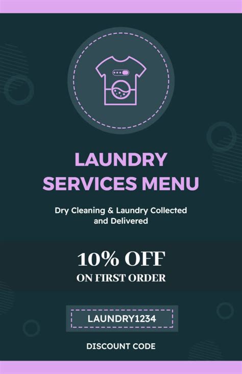 Service Menu Templates