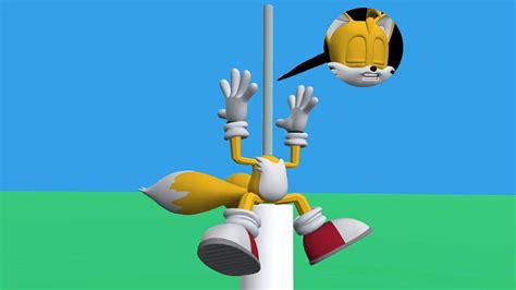 Tails Head Stuck In Piped By Giorgoskyriacou On Deviantart