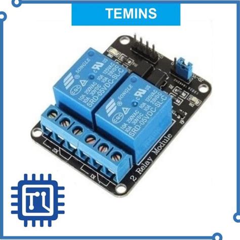 Jual Modul Relay 2 Channel 5V Support Arduino Raspberry Pi ESP8266