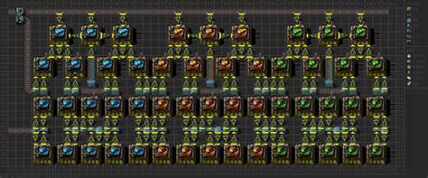 Compact Perfect Ratio Module Setup Blueprint In Comments Factorio
