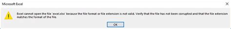 Solved Excel Cannot Open The File Because The Extension Is Not Valid