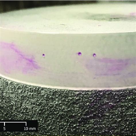 Minor Material Defects On A Partially Machined Surface Formed From