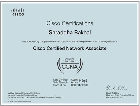 Im Happy To Share That Ive Obtained A New Certification Cisco Certified Network Associate