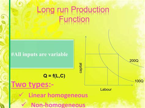 Production Function Ppt In Economics Pptx