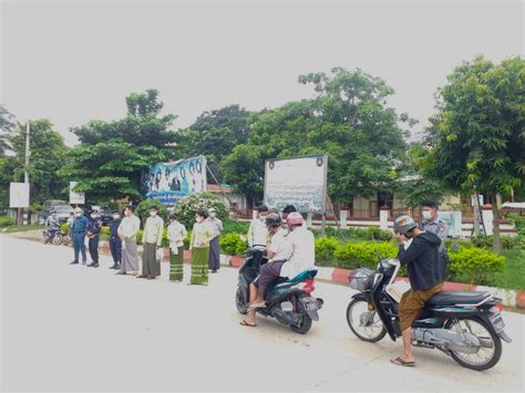 လယ်ဝေးမြို့နယ်အတွင်း Mask Campaign ဆက်လက်ဆောင်ရွက်ကာ ယာဉ်စည်းကမ်း လမ်းစည်းကမ်းလိုက်နာရေး