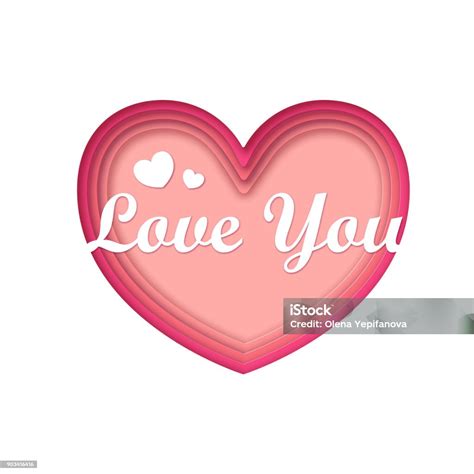3d 디자인의 요소입니다 심장 종이에서 잘라입니다 서식 파일 인사말 카드 축 하 배경 인쇄 웹 디자인 성 발렌타인의 날에 엽서입니다 텍스트 손 사랑 글자를 그려 3차원