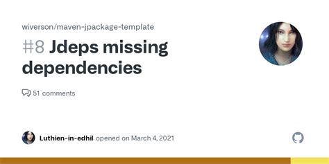 jdeps missing dependencies · issue 8 · wiverson maven jpackage