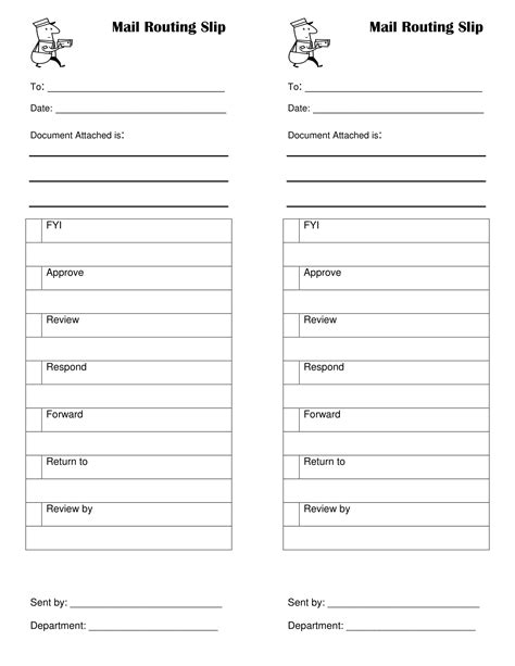 9 Routing Slip Examples To Download