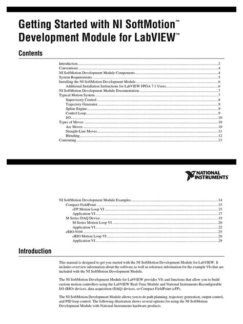 motion control with labview pdf control theory subroutine