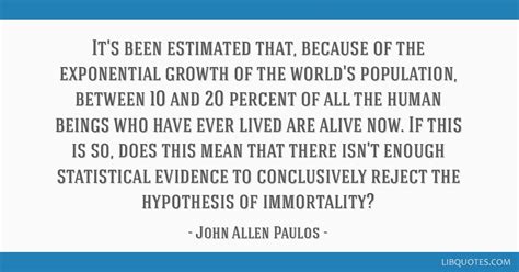 Its Been Estimated That Because Of The Exponential Growth