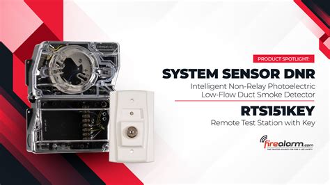 Technical Description System Sensor Dnr Rts51key