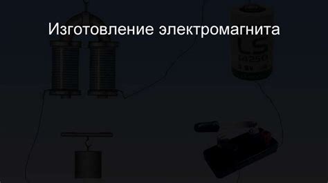 Электромагнит презентация онлайн