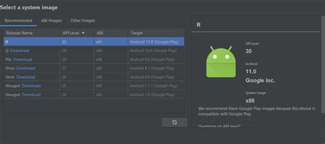 Xamarin Forms In Android Emulator Settings Google Play Services