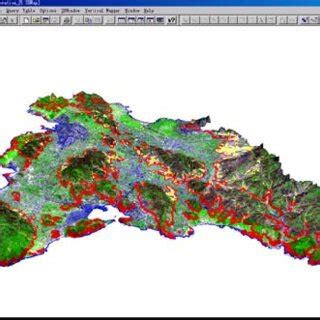 The Result Of Spatial Overlay Analysis Download Scientific Diagram