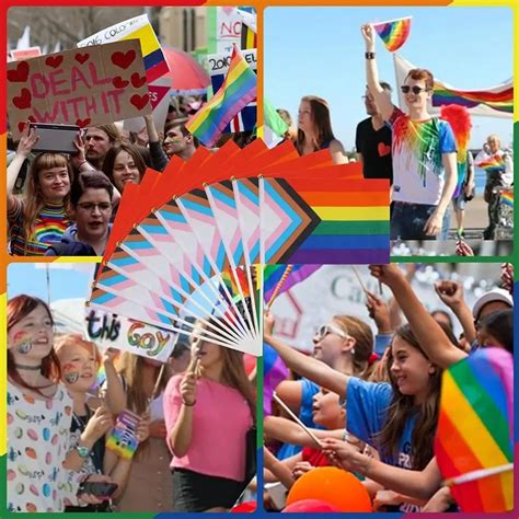 30 шт Радужные флаги мини гей лесбиянки флаги для гордости для парада фестиваль украшения для