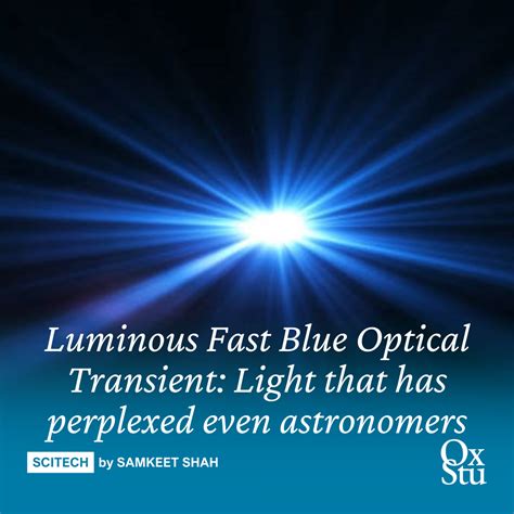 Luminous Fast Blue Optical Transient Light That Has Perplexed Even