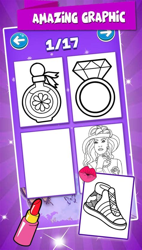 Beauty Coloring Pages Fashion Drawing Game Sellunitysourcecode