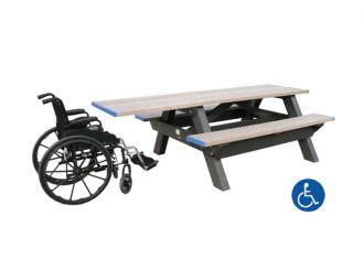 ADA Picnic Tables Wheel Chair Accessible Picnic Table ADA Compliant Picnic Tables ADA